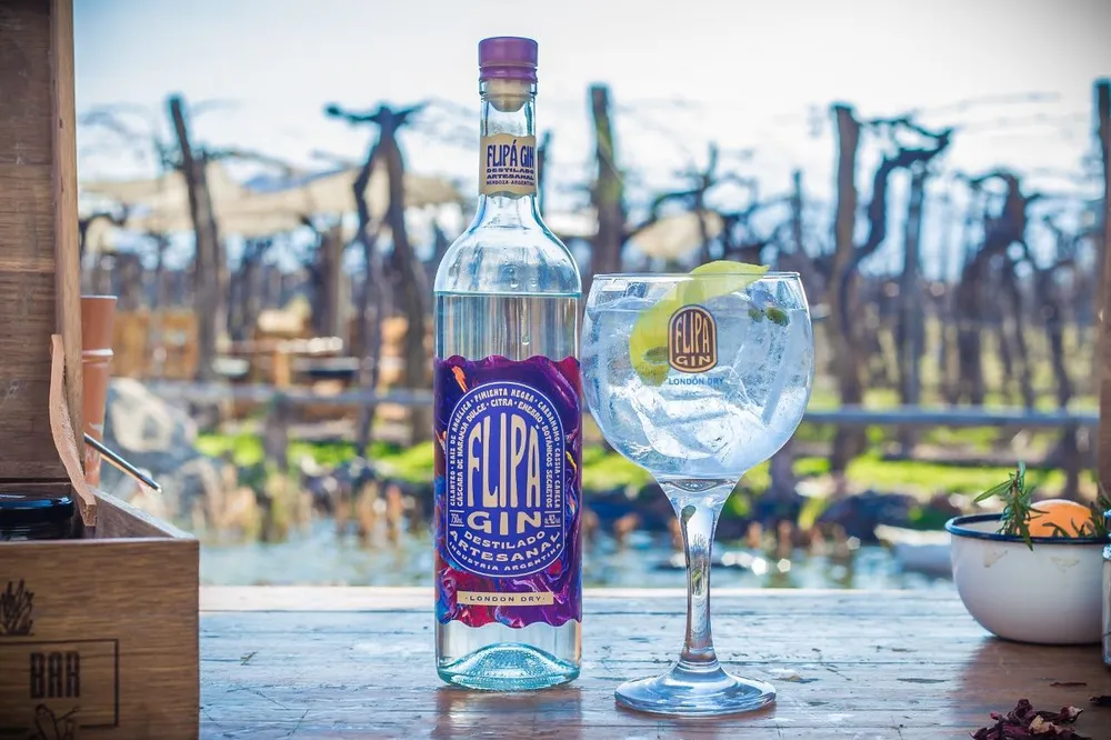 El gin de Mendoza "Flipá London Dry" fue consagrado entre los mejores de 2025 y ahora va por el ...