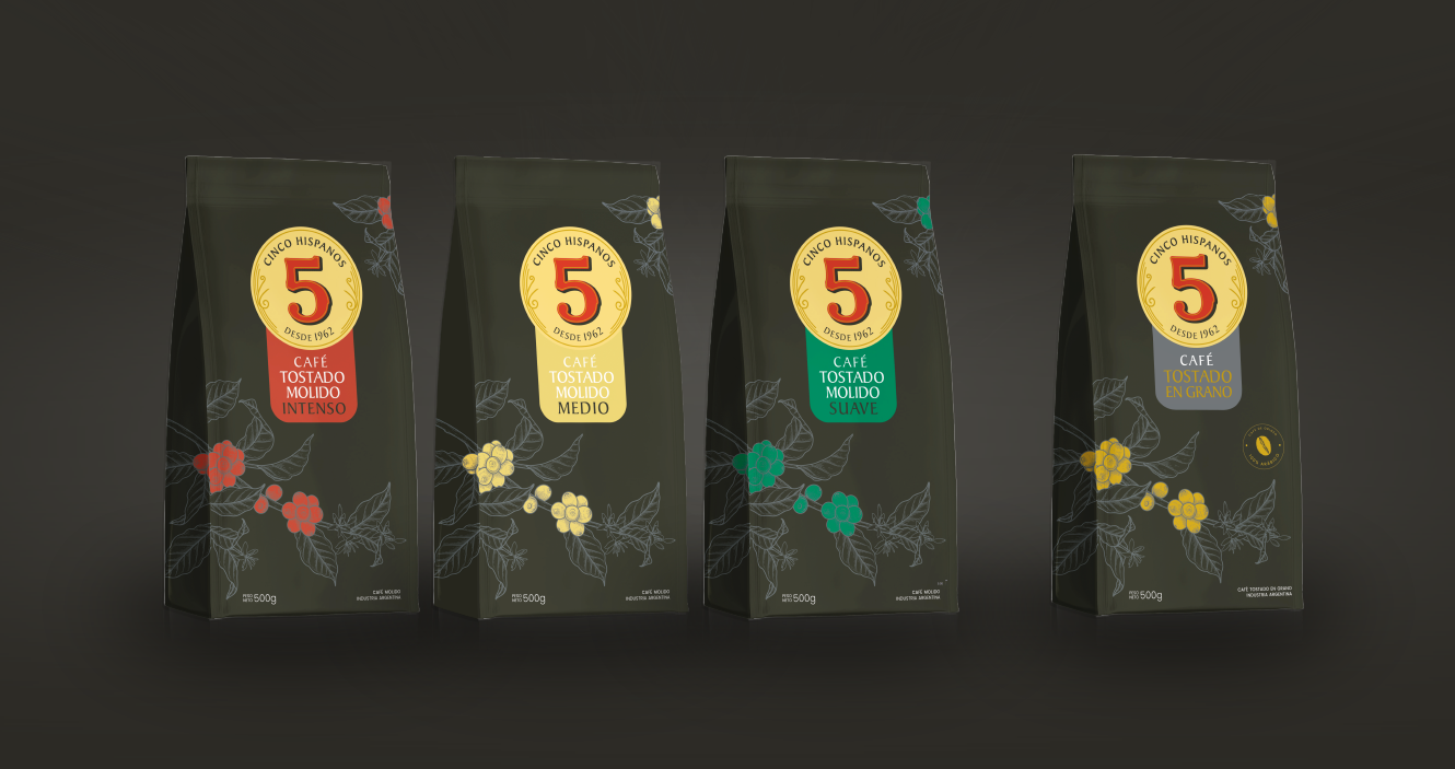 Con imagen renovada, Café 5 Hispanos regresa a supermercados, negocios ...